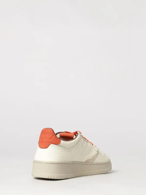 AUTRY Medalist Low Top Sneakers In Bi-leather And Suede - Red