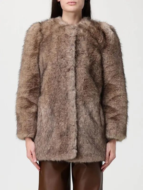 STAND STUDIO Fur Coat Colour