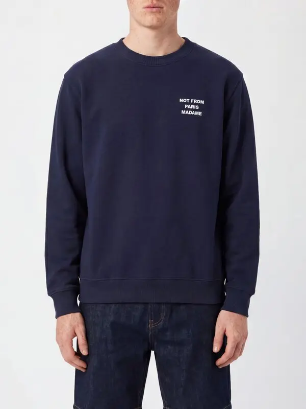 Drole De Monsieur Sweatshirt Colour - Blue