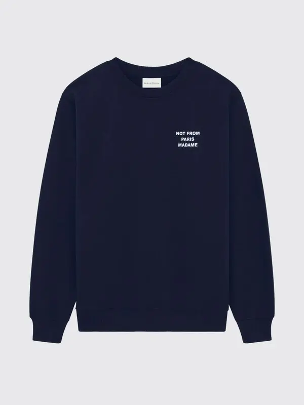 Drole De Monsieur Sweatshirt Colour - Blue