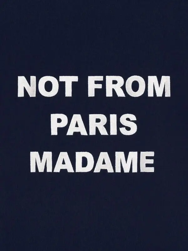 Drole De Monsieur Sweatshirt Colour - Blue