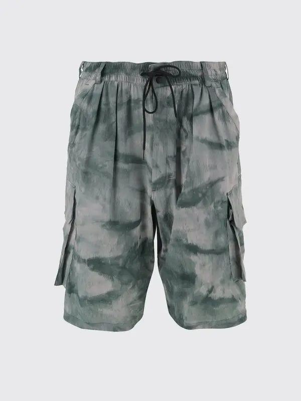 Y3 Cargo Shorts In Technical Camouflage Fabric