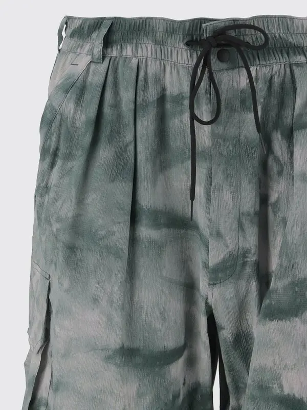 Y3 Cargo Shorts In Technical Camouflage Fabric