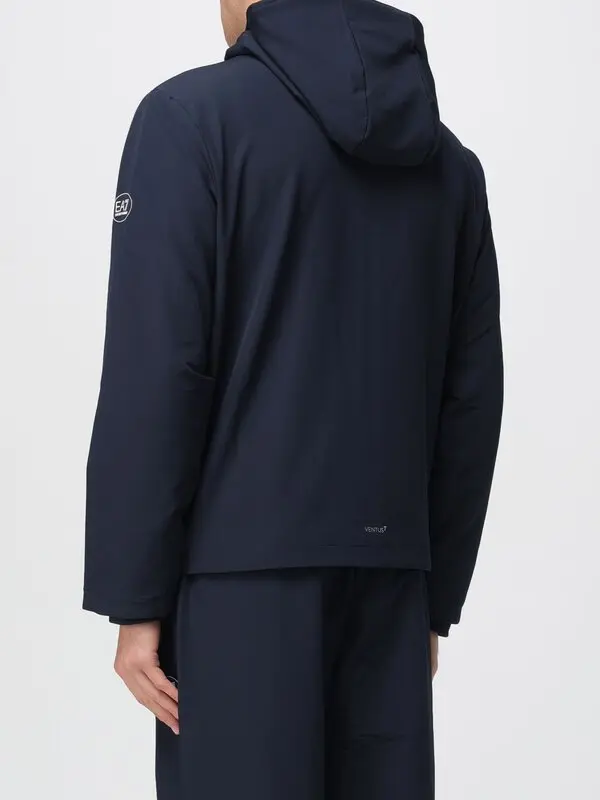 EA7 Quilted Zip-up Jacket