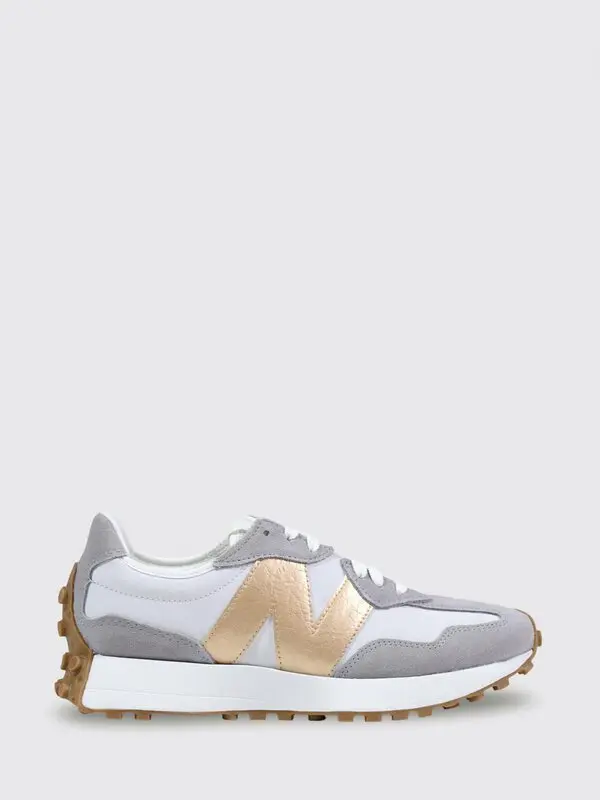 NEW BALANCE 327 Mesh And Suede Sneakers