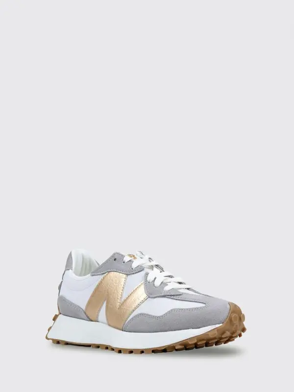NEW BALANCE 327 Mesh And Suede Sneakers
