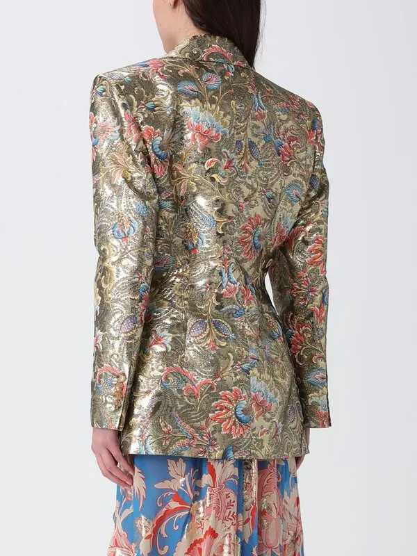 Etro Floral Single-breasted Blazer