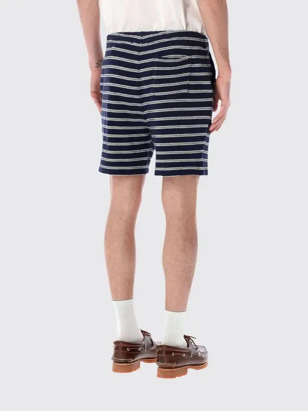 Polo Ralph Lauren Striped Cotton Shorts - Blue