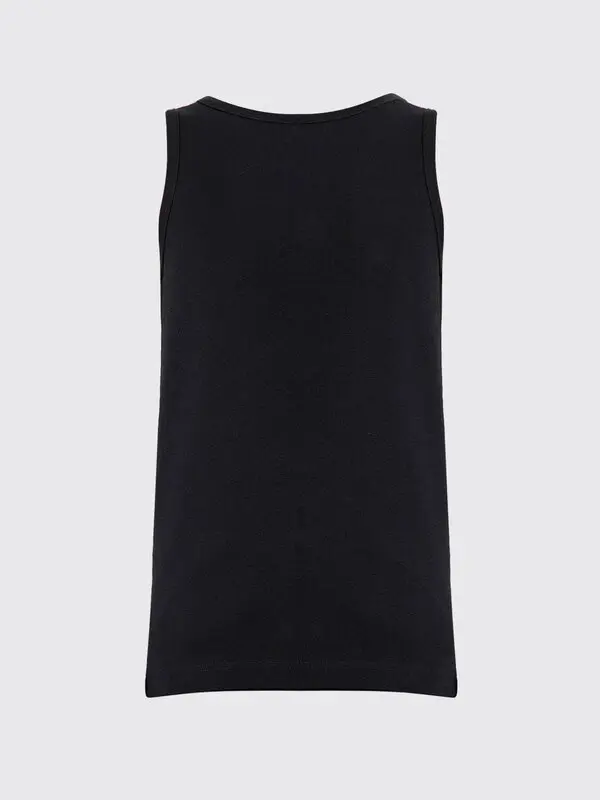 44 LABEL GROUP Stretch Cotton Tank Top - Black