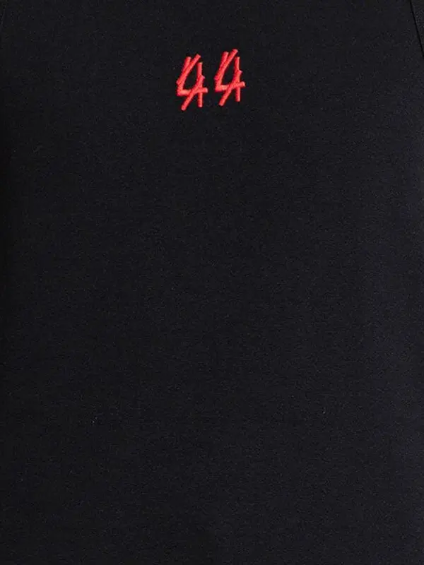 44 LABEL GROUP Stretch Cotton Tank Top - Black