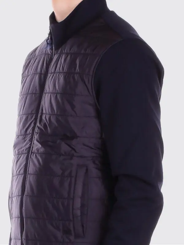 FAY Nylon And Cotton Bomber Down Jacket