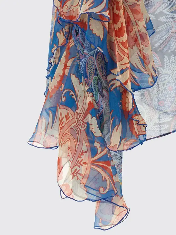 Etro Printed Silk Blouse
