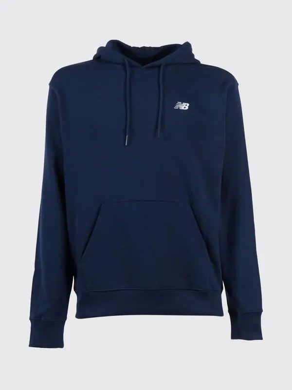 NEW BALANCE Cotton Hoodie With Logo