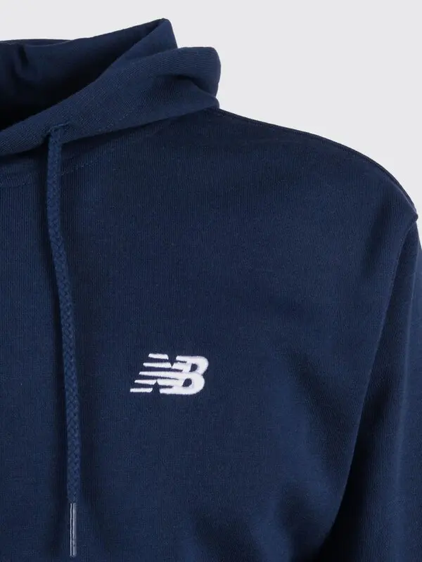 NEW BALANCE Cotton Hoodie With Logo