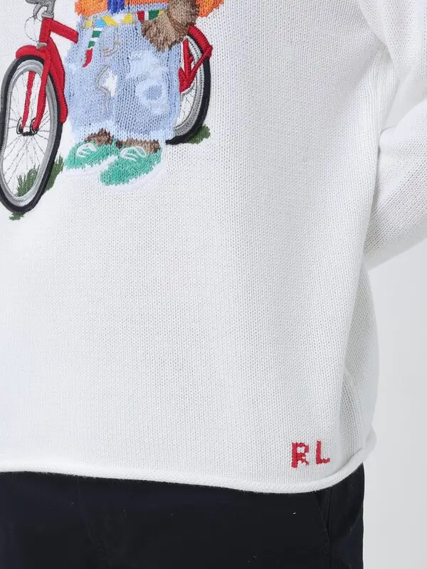 Polo Ralph Lauren Teddy Cotton Crew Neck Sweater