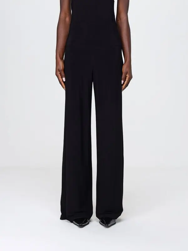 Norma Kamali Jersey Straight Trousers