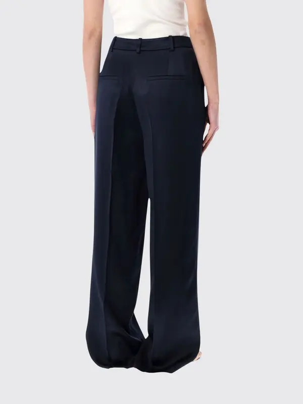 ANINE BING Viscose Wide Leg Trousers