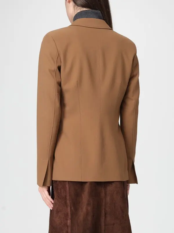 Pinko Tailored Blazer With Notch Lapel - Brown