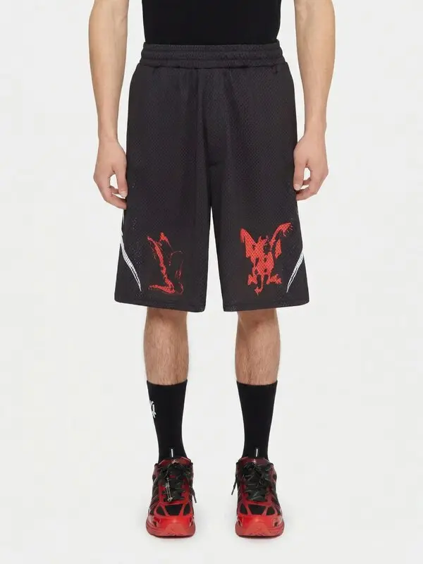 44 LABEL GROUP Printed Cotton Shorts