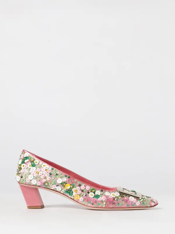 ROGER VIVIER Belle Vivier Sequined Pumps
