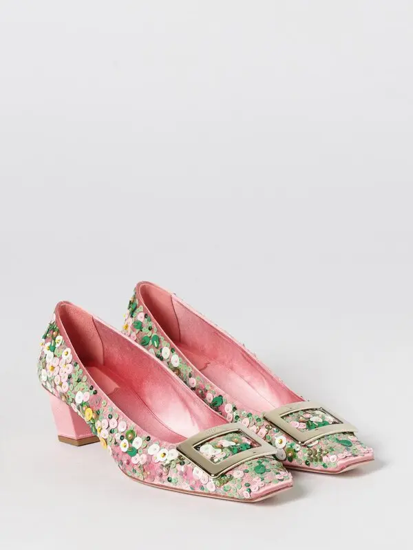 ROGER VIVIER Belle Vivier Sequined Pumps