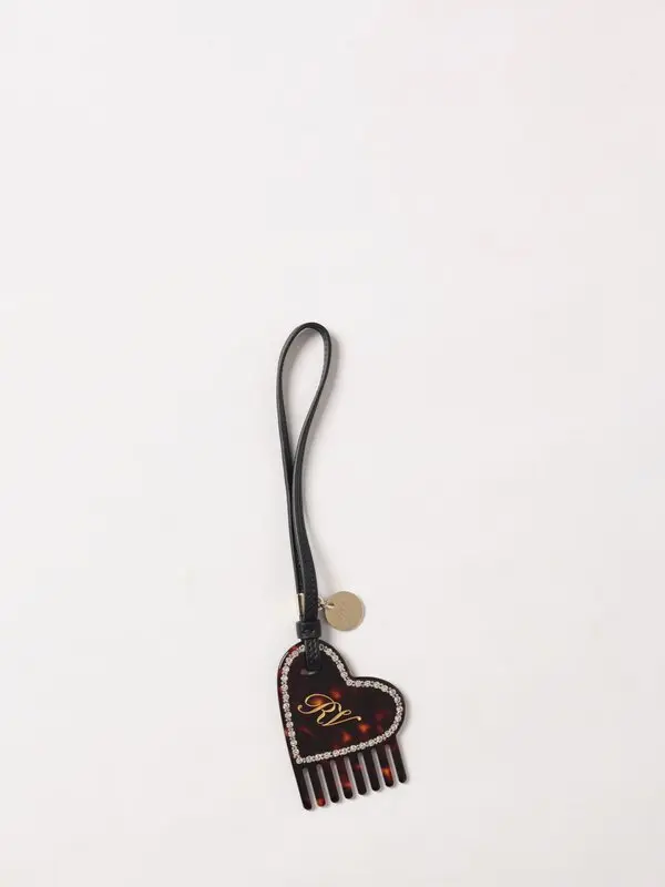 ROGER VIVIER Embellished Heart Keychain