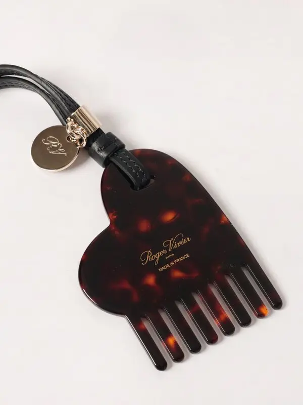 ROGER VIVIER Embellished Heart Keychain