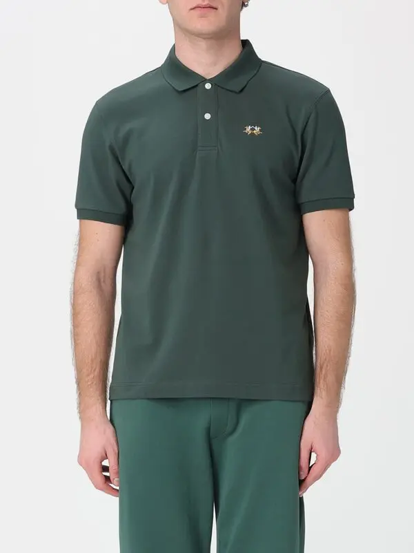 LA MARTINA Cotton Polo Shirt With Logo