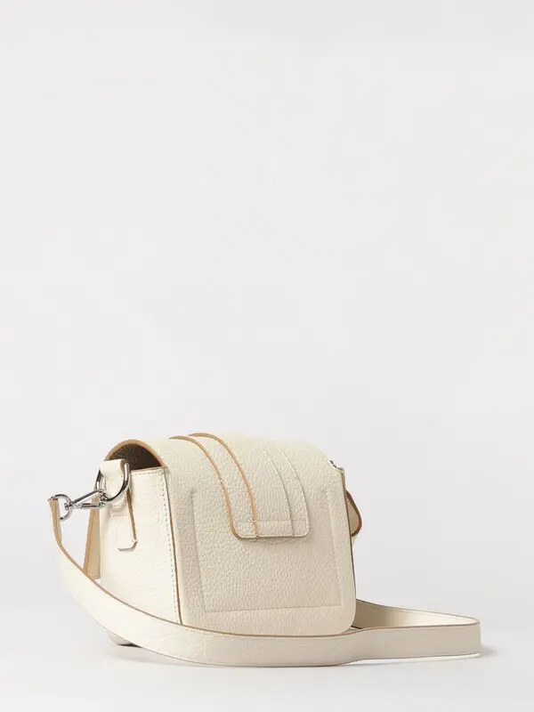 Hogan Flap Trend Leather Bag - Ivory
