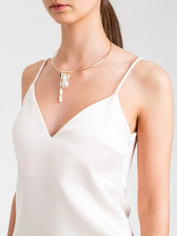 TWINSET Duchesse Midi Dress - Pink
