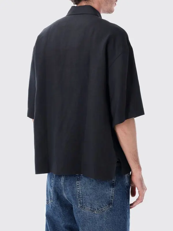 Studio Nicholson Linen Blend Polo Shirt