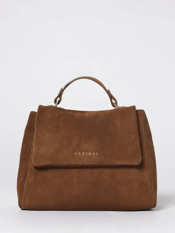 Orciani Sveva Handbag In Suede
