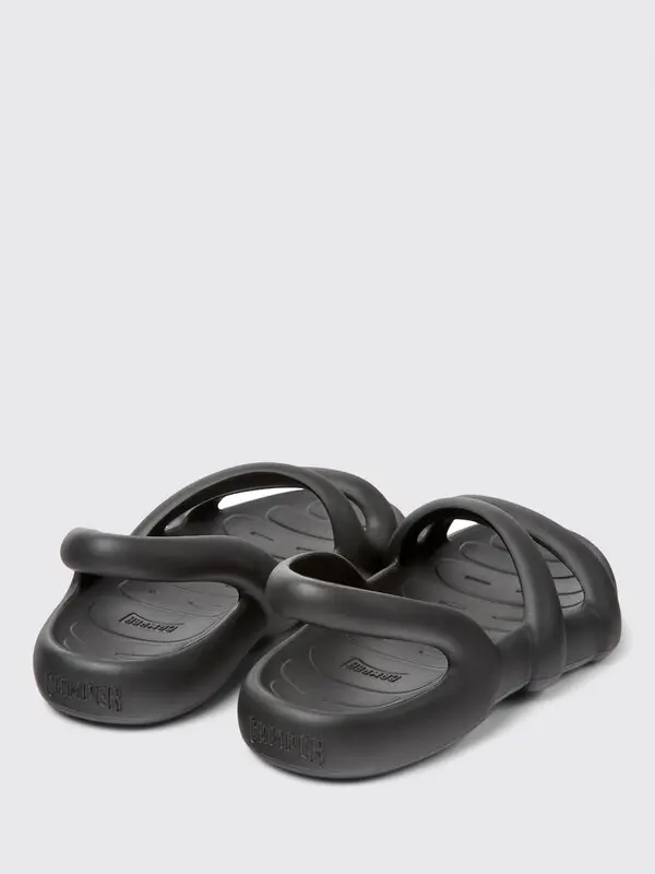 Camper Flat Sandals - Black