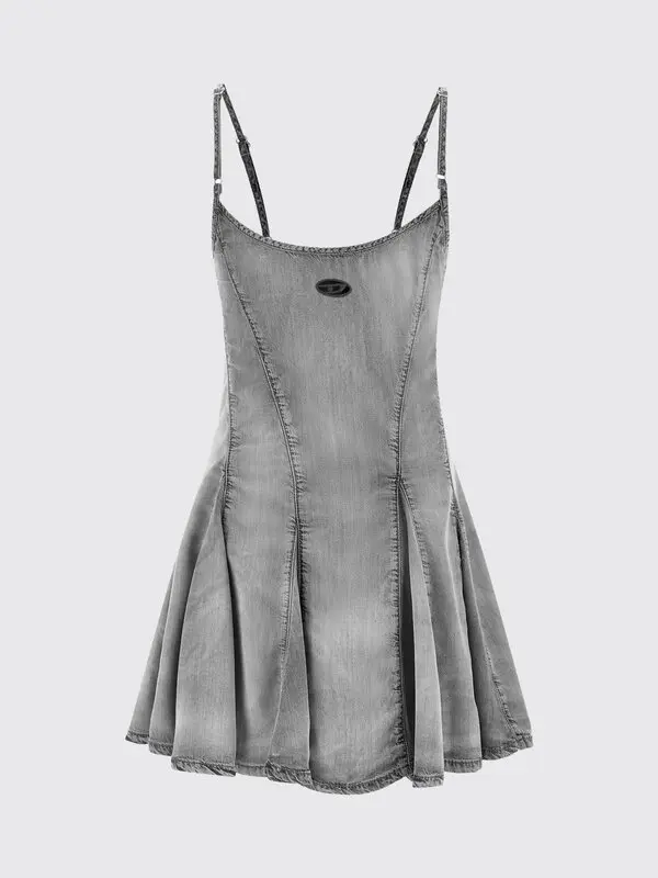 DIESEL® Oval D Denim Mini Dress