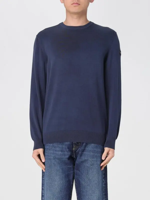 Paul & Shark Crew Neck Jumper - Navy