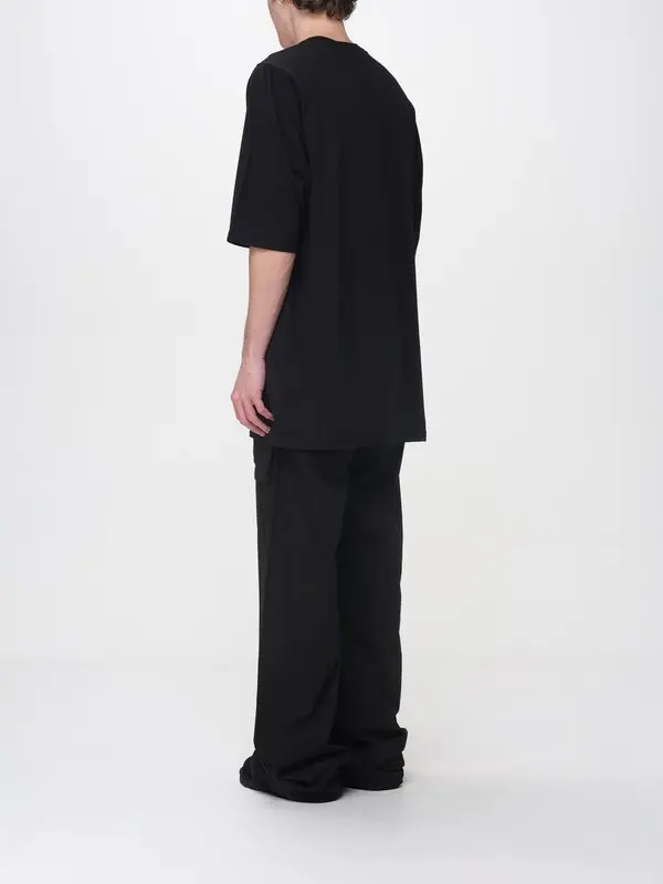 Rick Owens Cotton Oversized T-shirt - Black