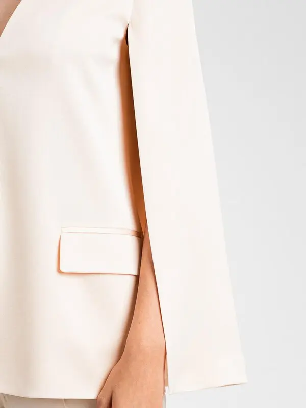 TWINSET Satin Cape Blazer