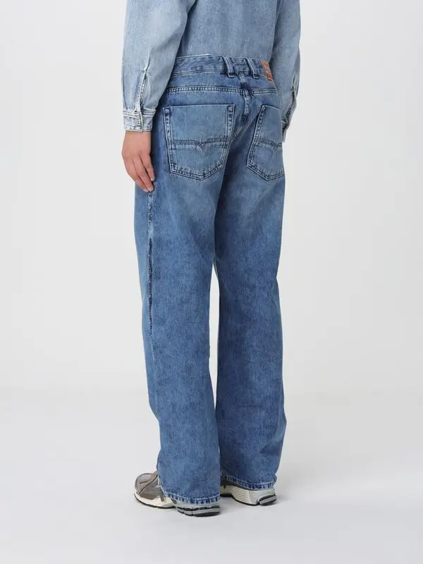 DIESEL® Straight Jeans In Cotton Denim