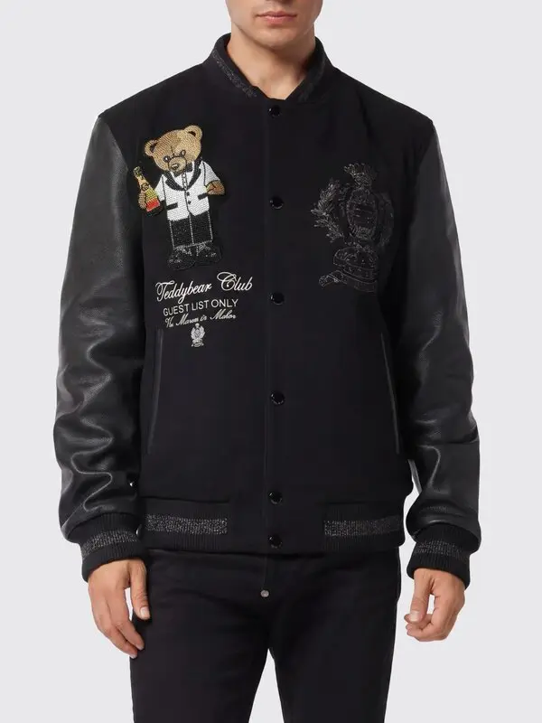 Philipp Plein Teddy Bomber Jacket