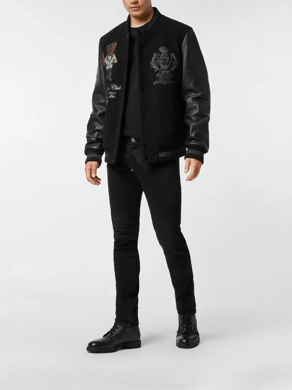 Philipp Plein Teddy Bomber Jacket