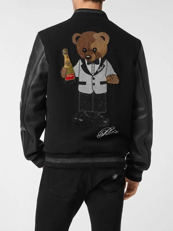 Philipp Plein Teddy Bomber Jacket