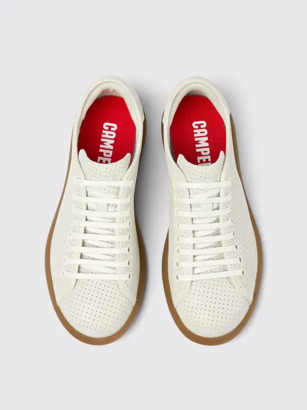 Camper Perforated Leather Lace-up Sneakers