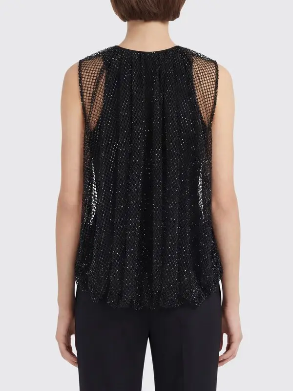 Sportmax Sleeveless Top - Black
