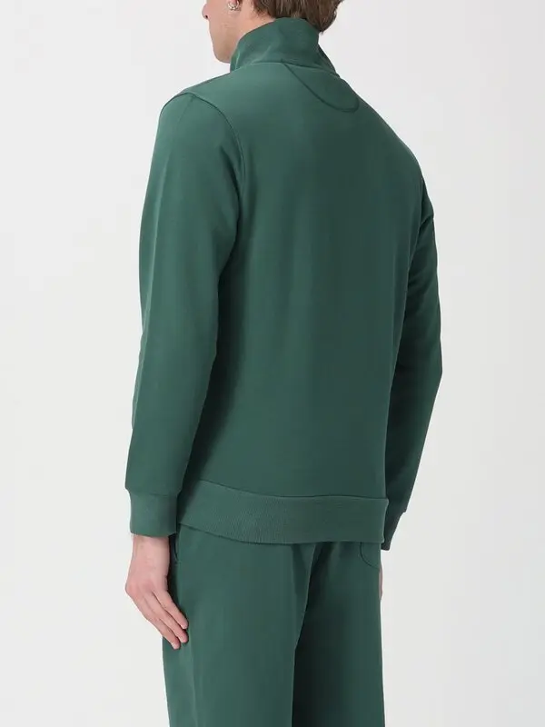 LA MARTINA Cotton Zip Up Sweatshirt - Green