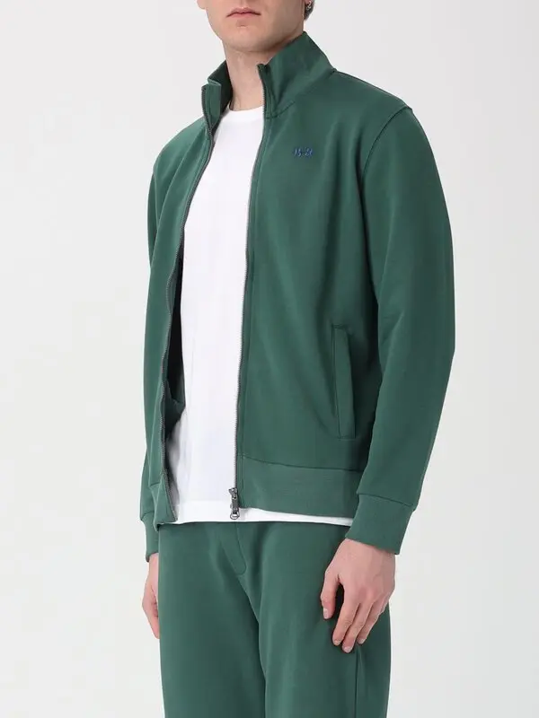 LA MARTINA Cotton Zip Up Sweatshirt - Green