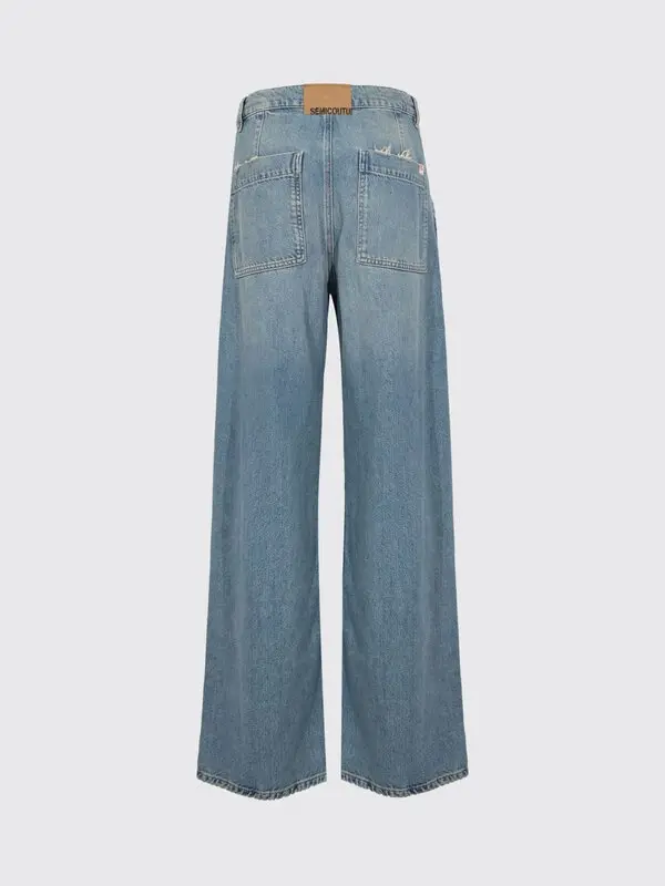 SEMICOUTURE Wide Leg Jeans