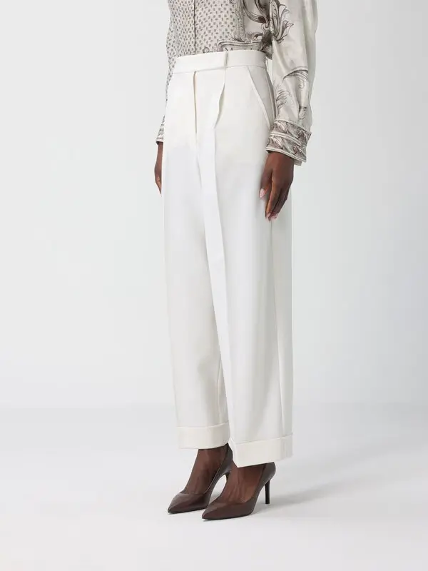 Max Mara Trousers Colour - White
