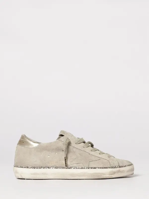 GOLDEN GOOSE Super-star Used Suede Sneakers