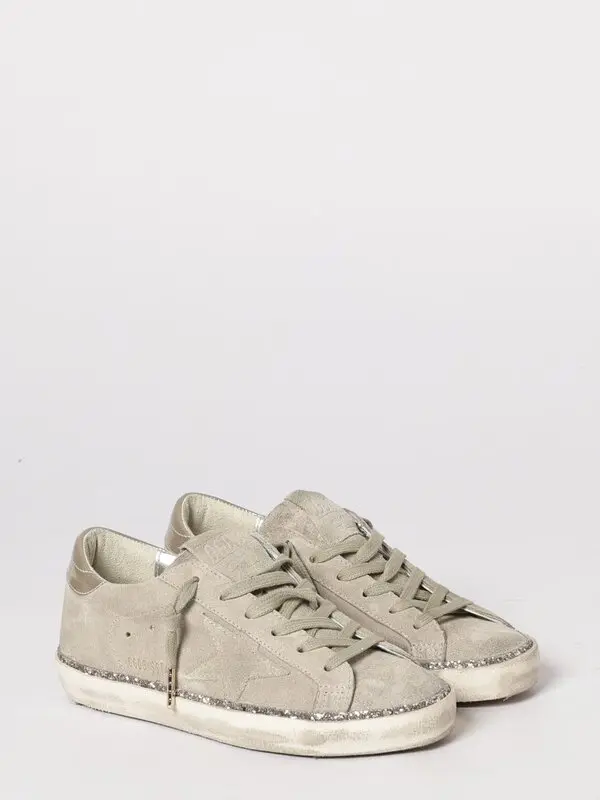 GOLDEN GOOSE Super-star Used Suede Sneakers