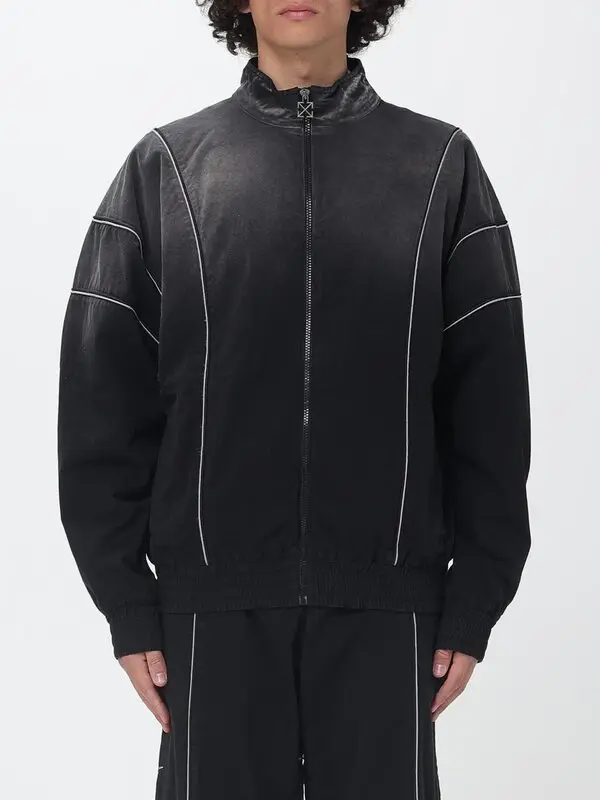 Off-White Faded Effect Track Top